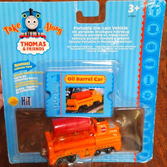Toys | Nib Thomas And Friends Take Along Oil Barrel Car | Poshmark